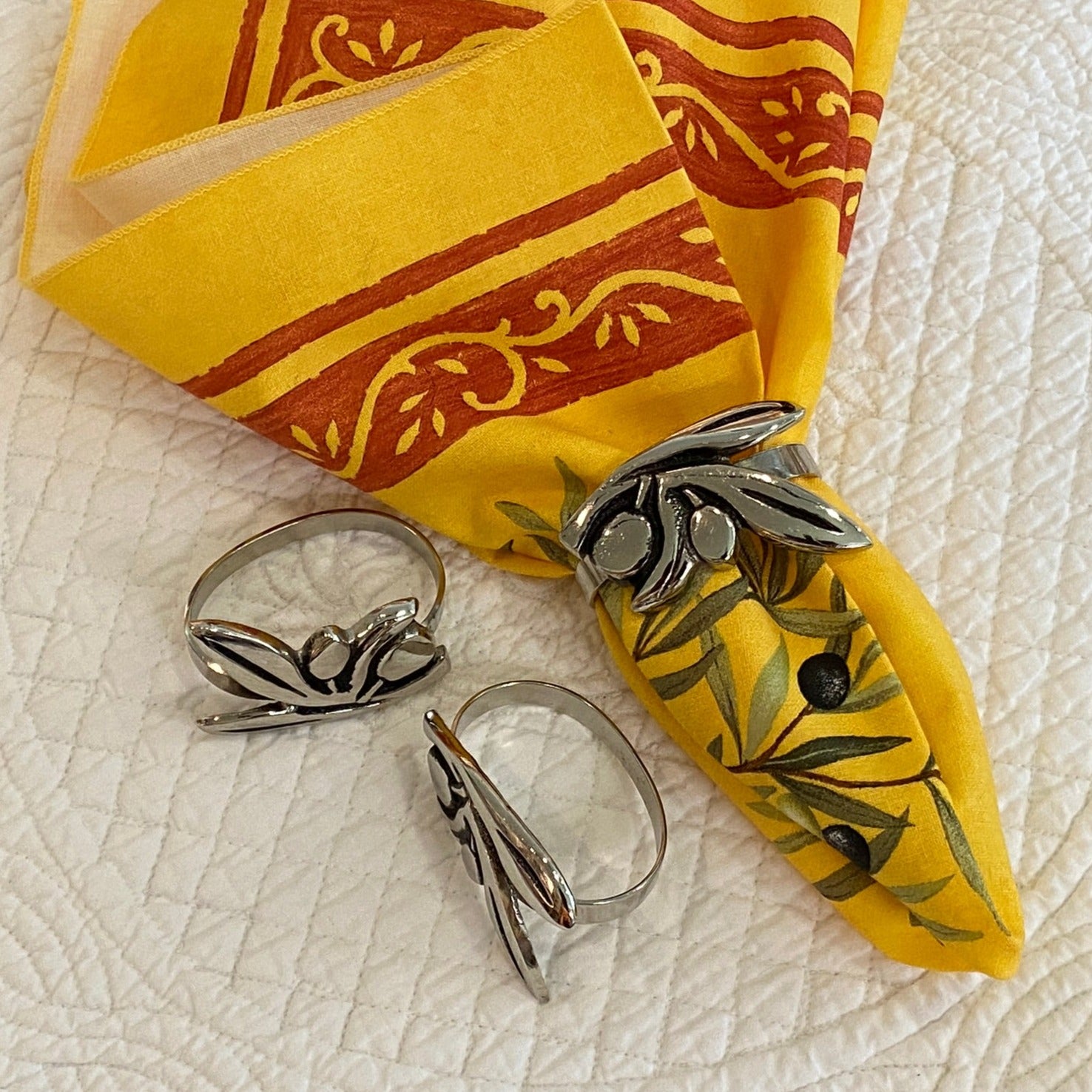 French napkin rings store